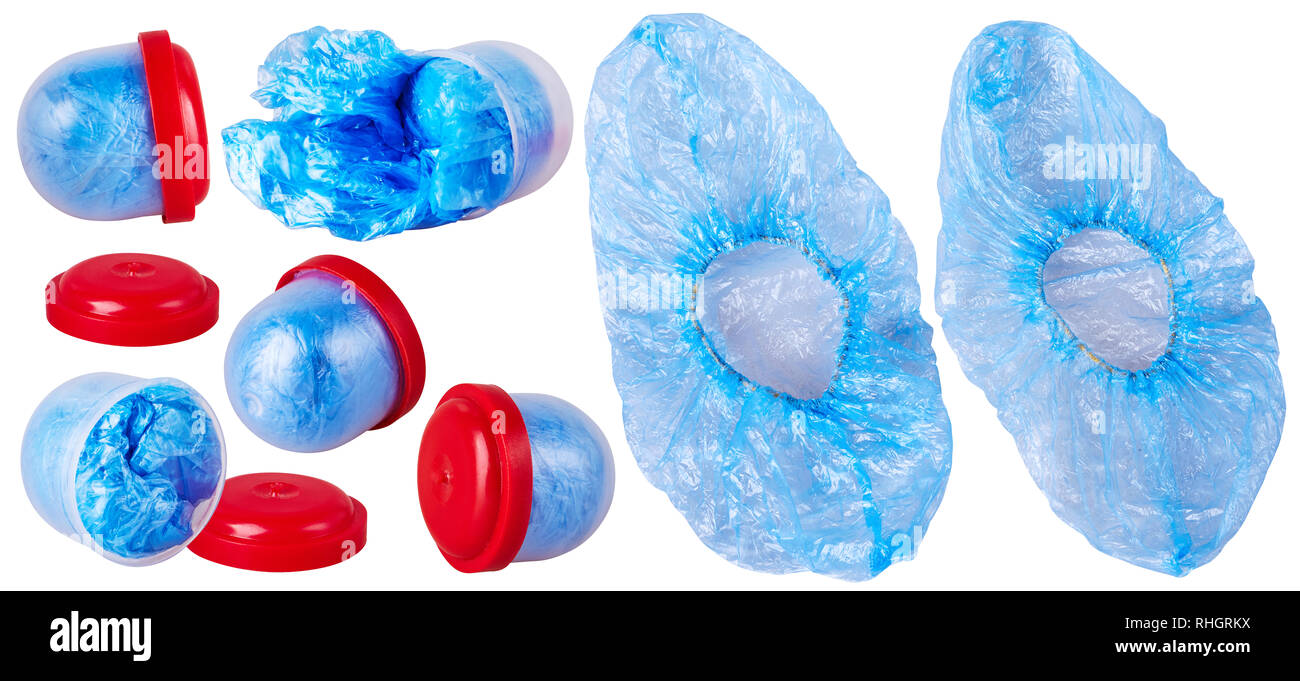 Plastic shoe covers hi-res stock photography and images - Alamy