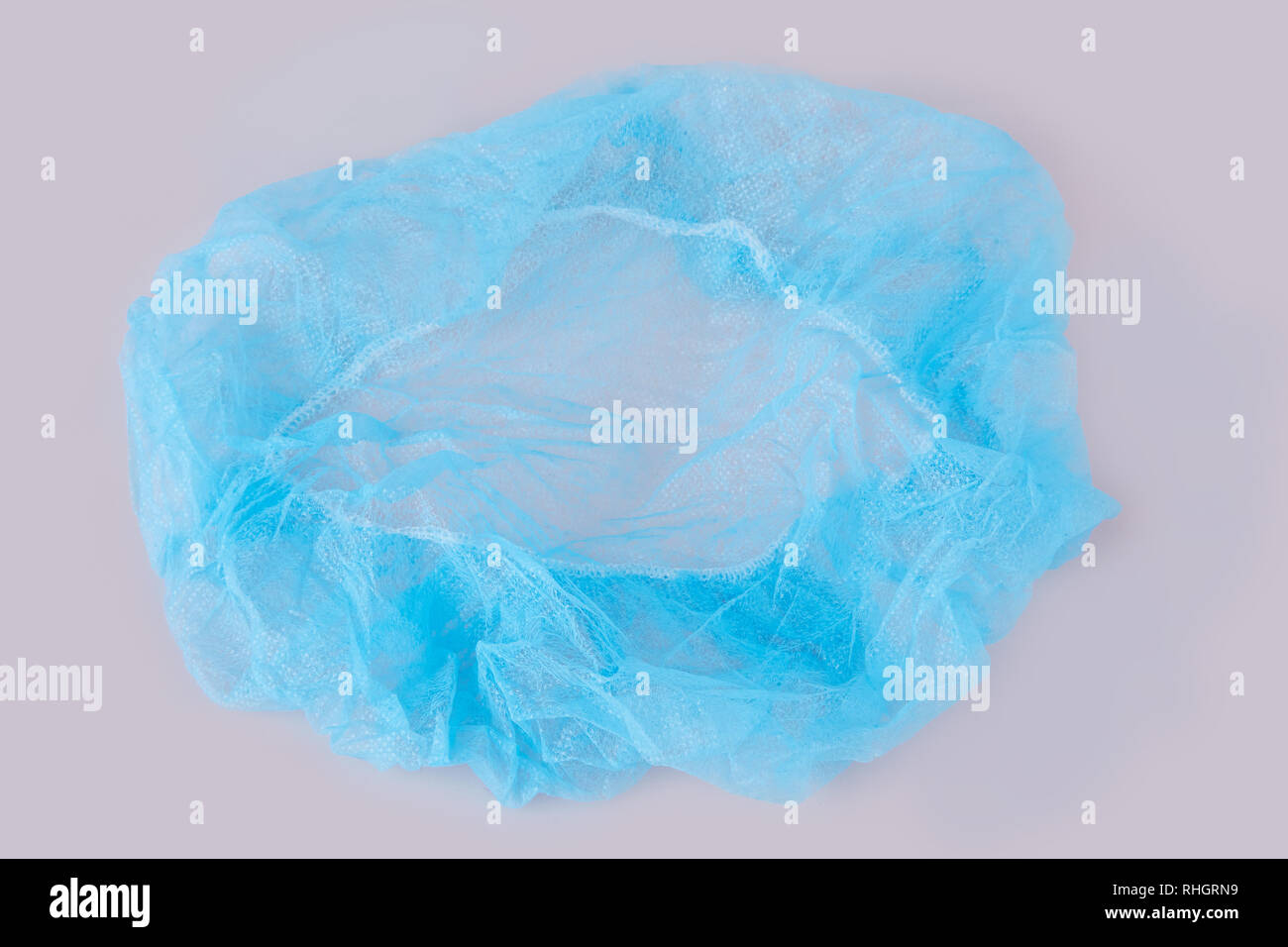 medical disposable cap isolated on white Stock Photo - Alamy