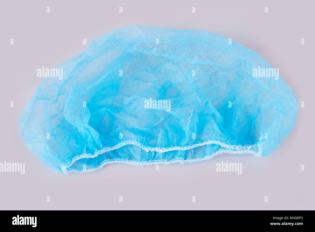medical disposable cap isolated on white Stock Photo - Alamy