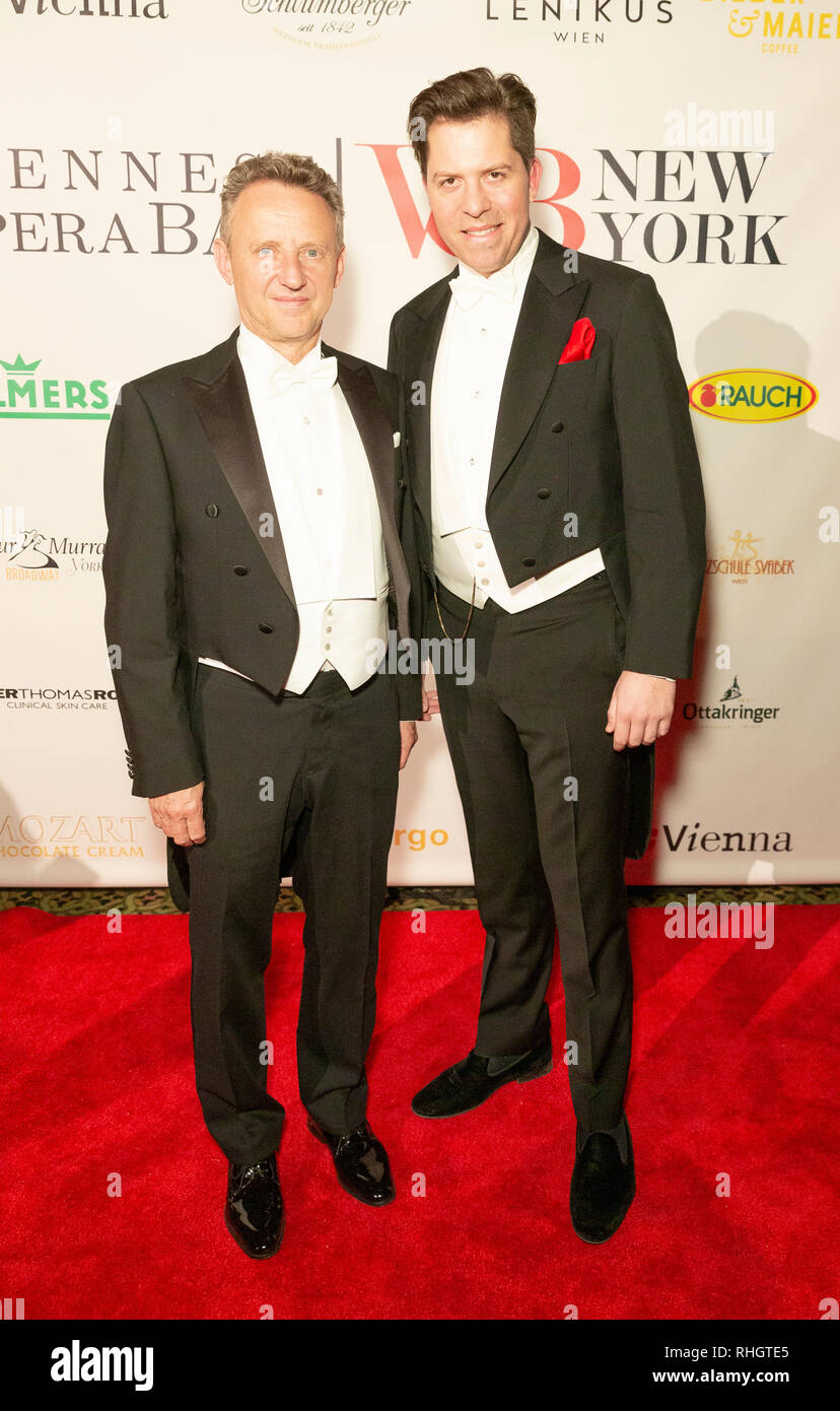 New York, NY - February 1, 2019: President of Vienna Landtag Ernst ...