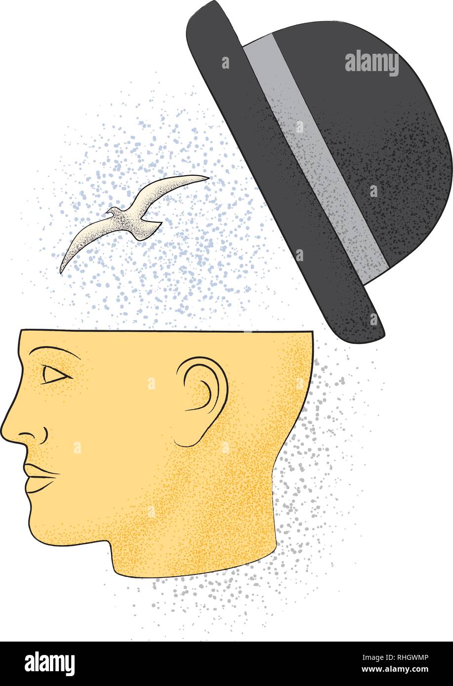 Symbolic drawing of the knowledge of philosophy Stock Vector Image ...