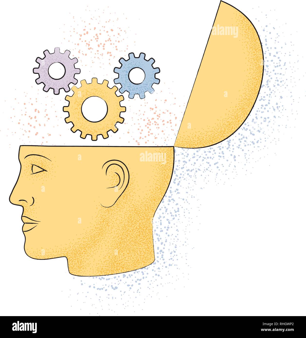 Philosophy of mind drawing hi-res stock photography and images - Alamy