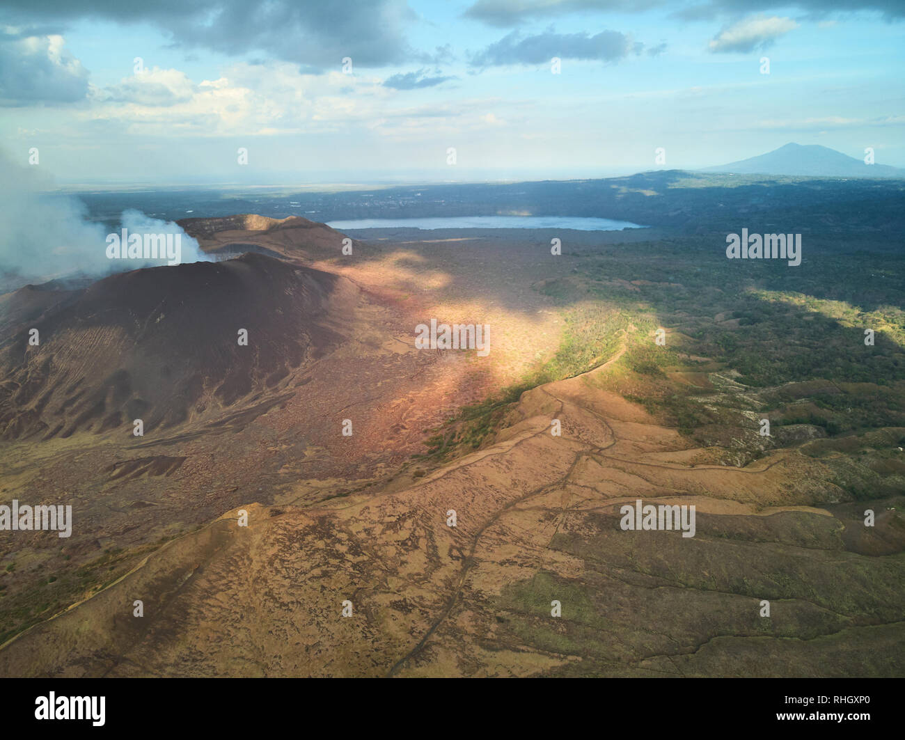 Volcano drone nicaragua hi-res stock photography and images - Alamy