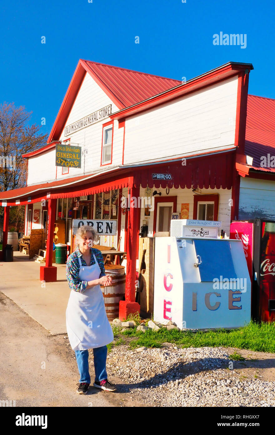 Old mission general store hi-res stock photography and images - Alamy