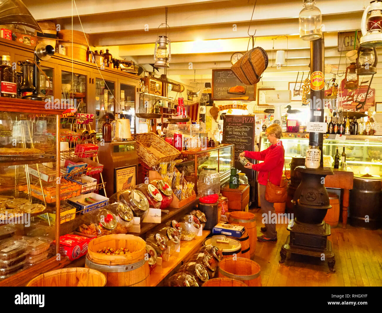 Old mission general store hi-res stock photography and images - Alamy