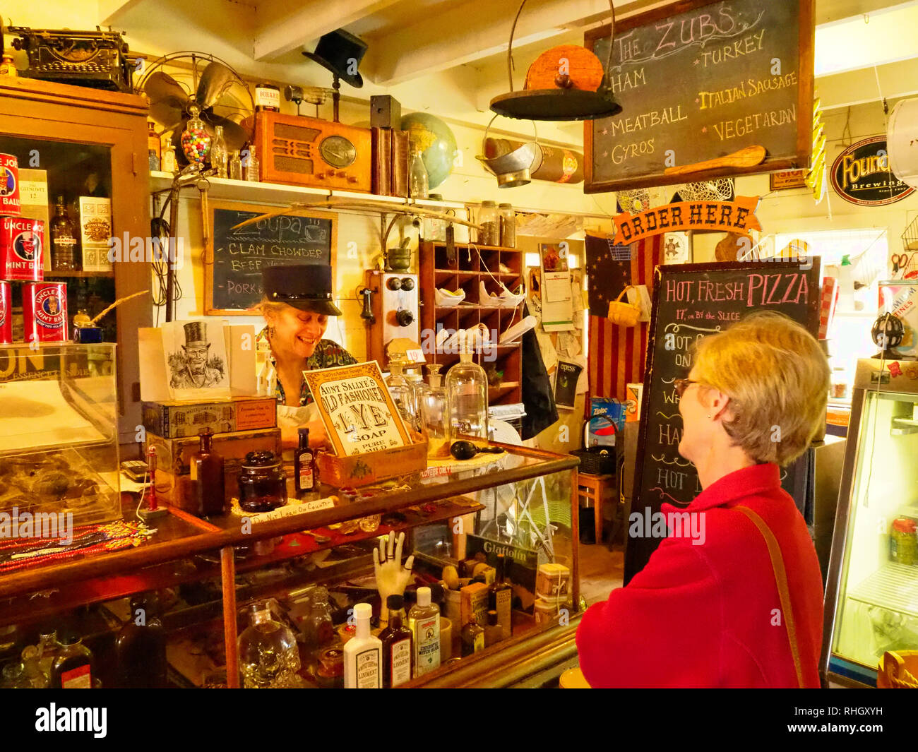 Old mission general store hi-res stock photography and images - Alamy