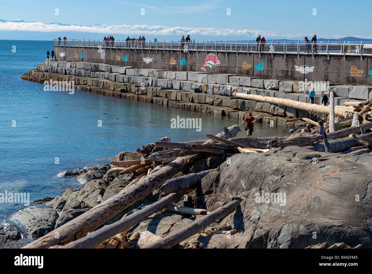 Victoria breakwater hi-res stock photography and images - Alamy