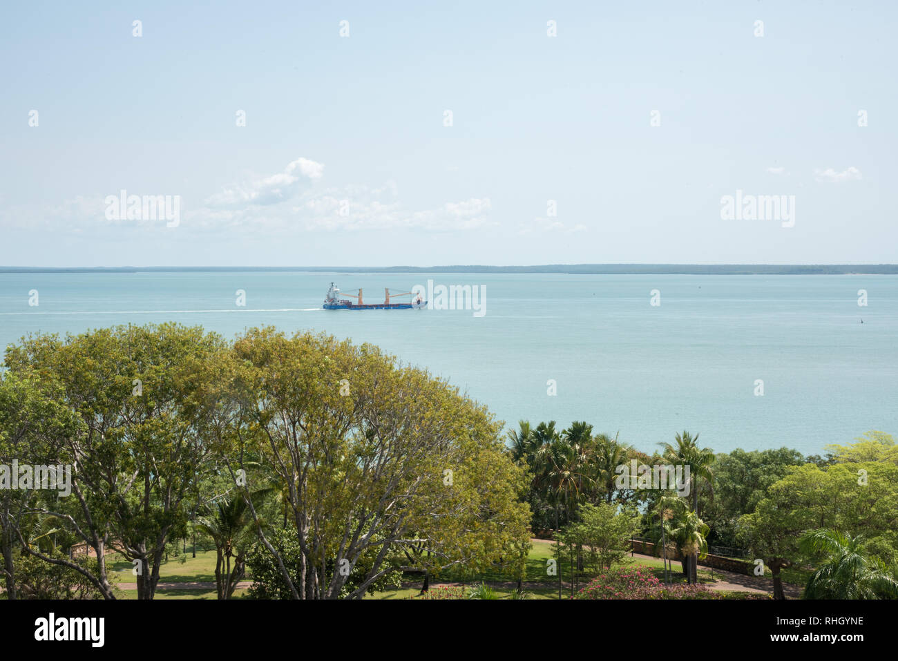 Darwin, Northern Territory, Australia-October 19,2017: Industrial ...