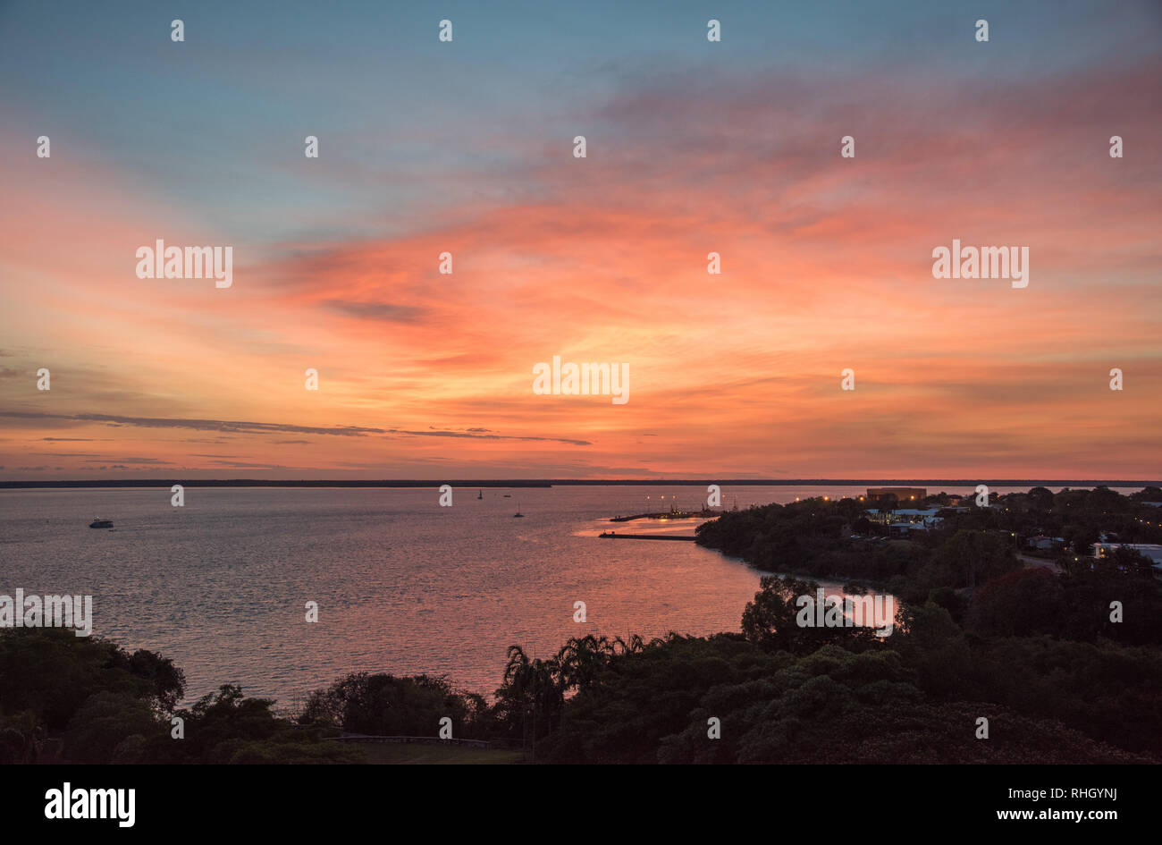Darwin, Northern Territory, Australia-October 21,2017: Stunning ...