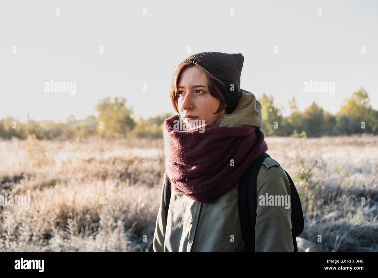 Indian girl portrait park hi-res stock photography and images - Alamy
