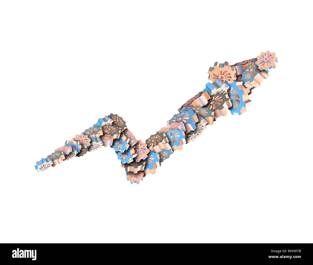 Direction of the arrow Cut Out Stock Images & Pictures - Alamy