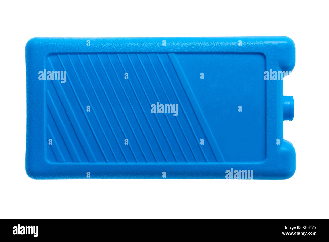 cold storage ice plate for the cooler bag isolated on white Stock Photo ...