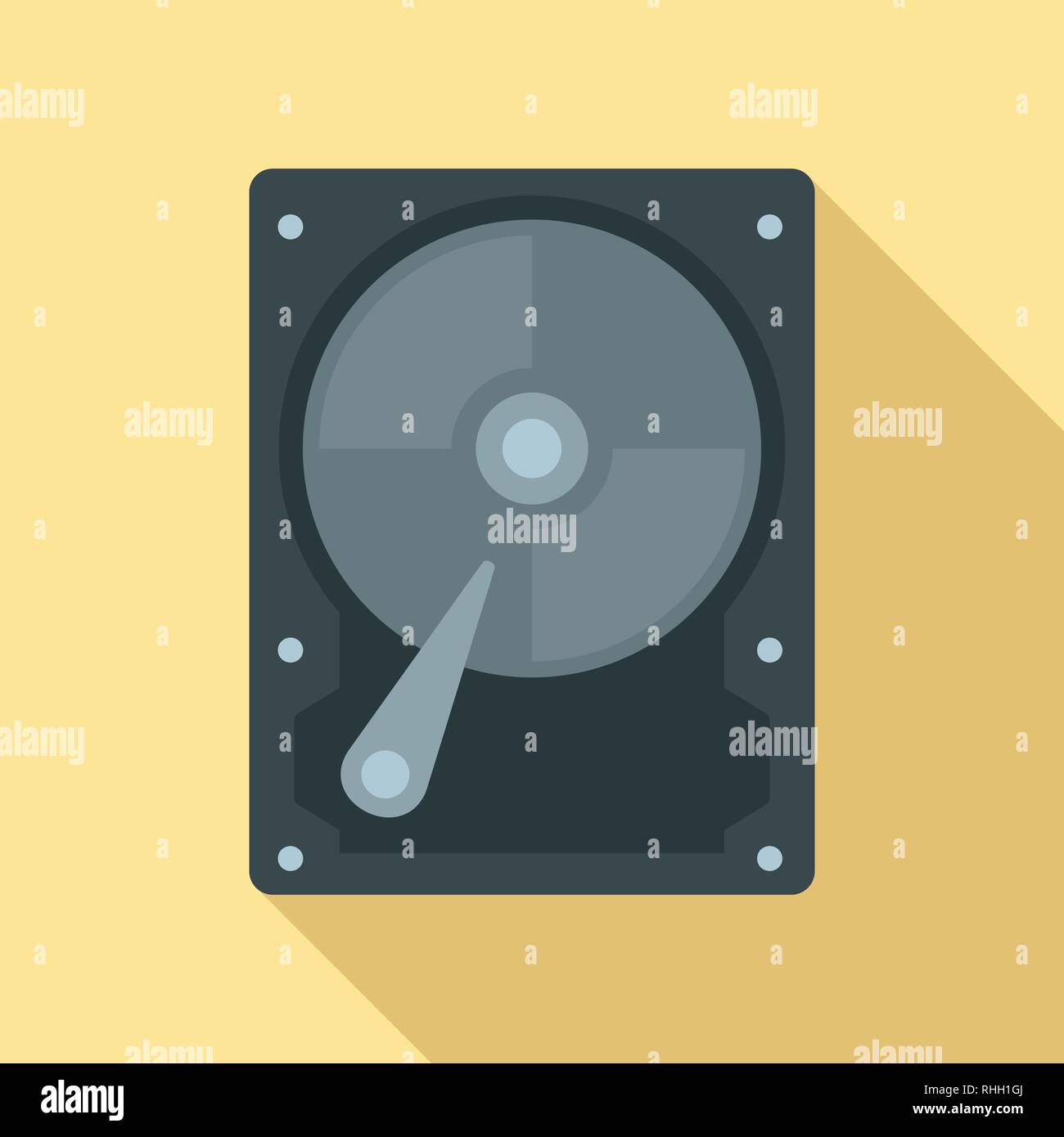 Hard Drive Icon Flat