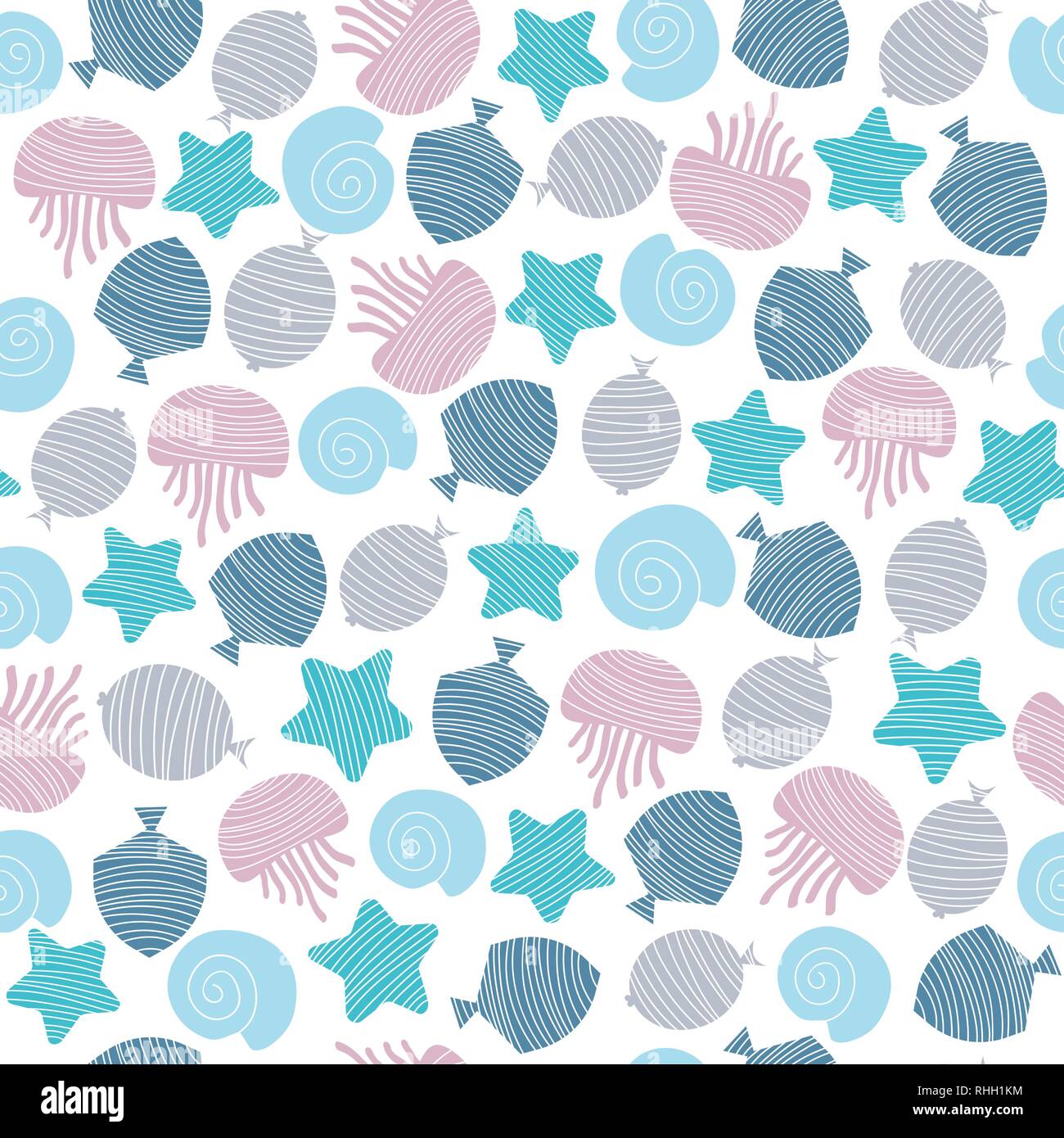 Starfish in hand water Stock Vector Images - Alamy