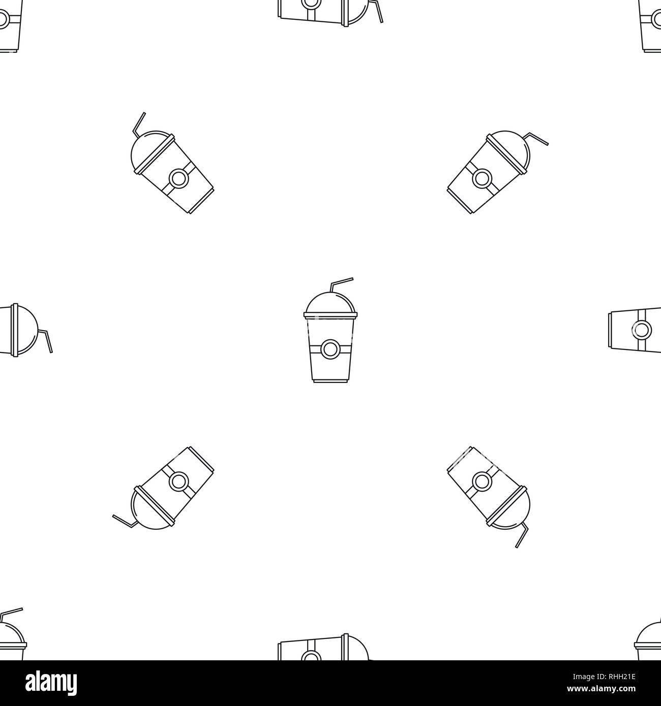 Kiwi smoothie pattern seamless vector repeat geometric for any web ...