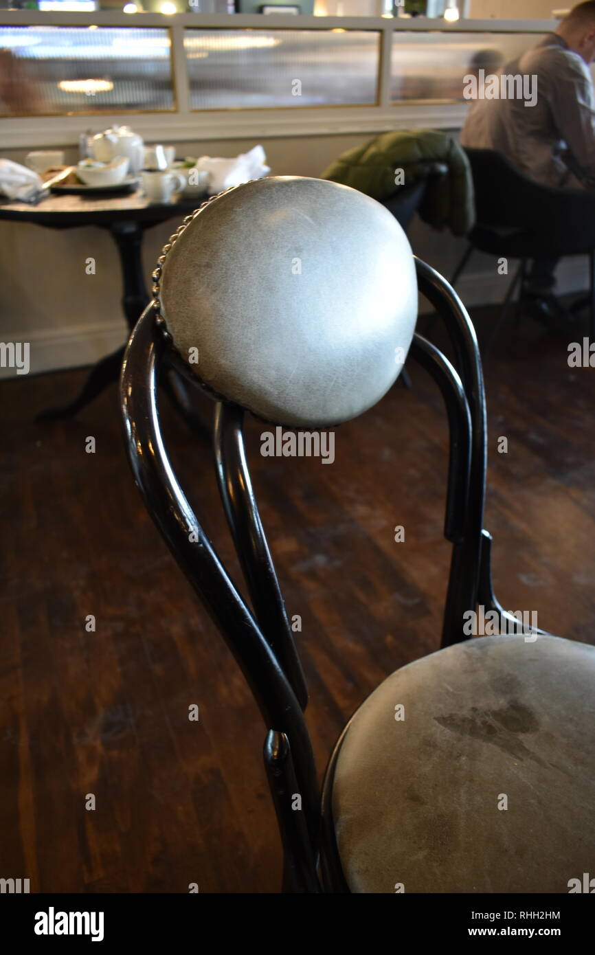 Chair in a bar Stock Photo - Alamy