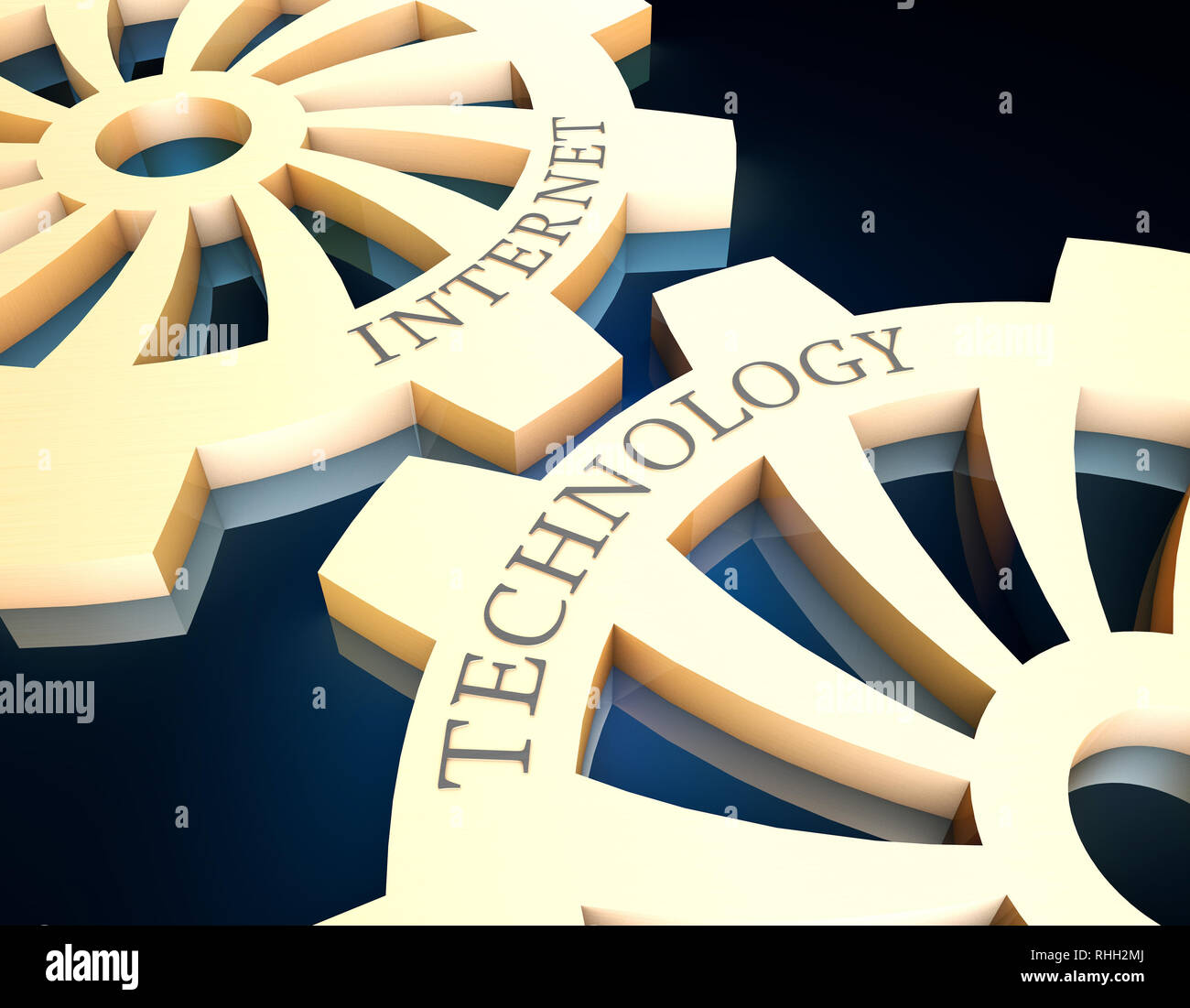 internet gear and technology gear, close relationship and cooperation ...