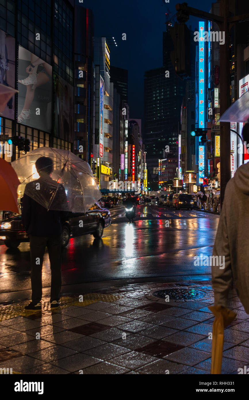 Tokyo Bright Lights Stock Photos & Tokyo Bright Lights Stock Images - Alamy