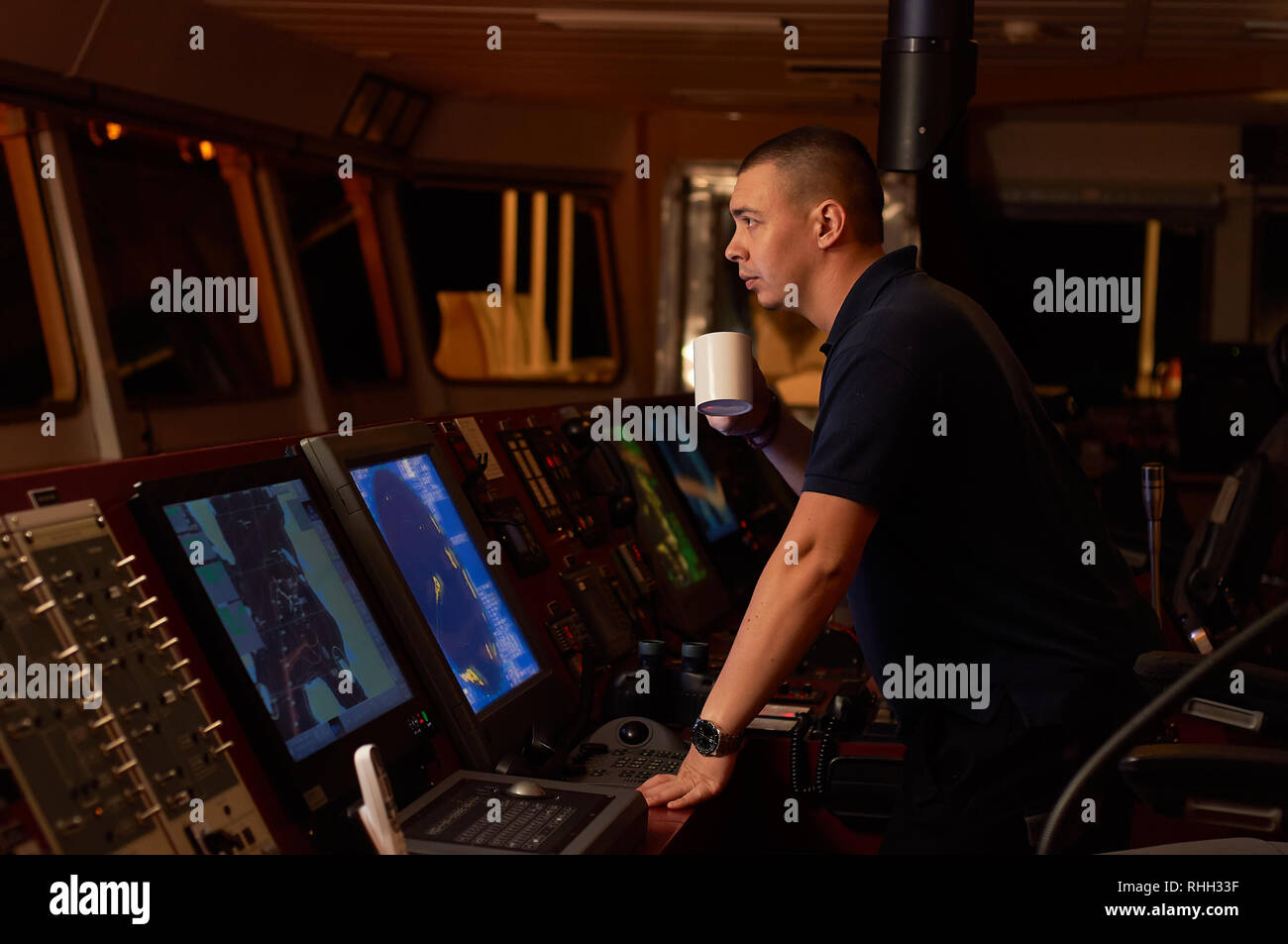 Navigation Officer High Resolution Stock Photography and Images - Alamy