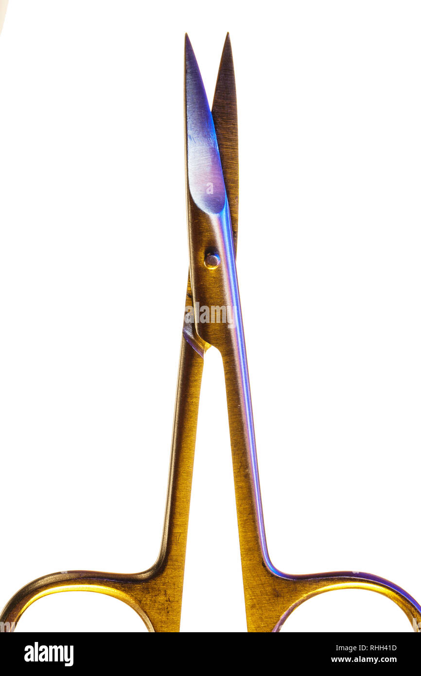 Nail clipping scissors hi-res stock photography and images - Alamy
