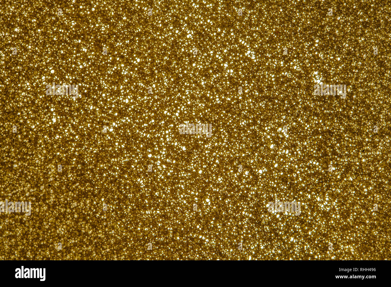 Yellow Sponge Foam Texture Macro Background. Abstract background of a ...