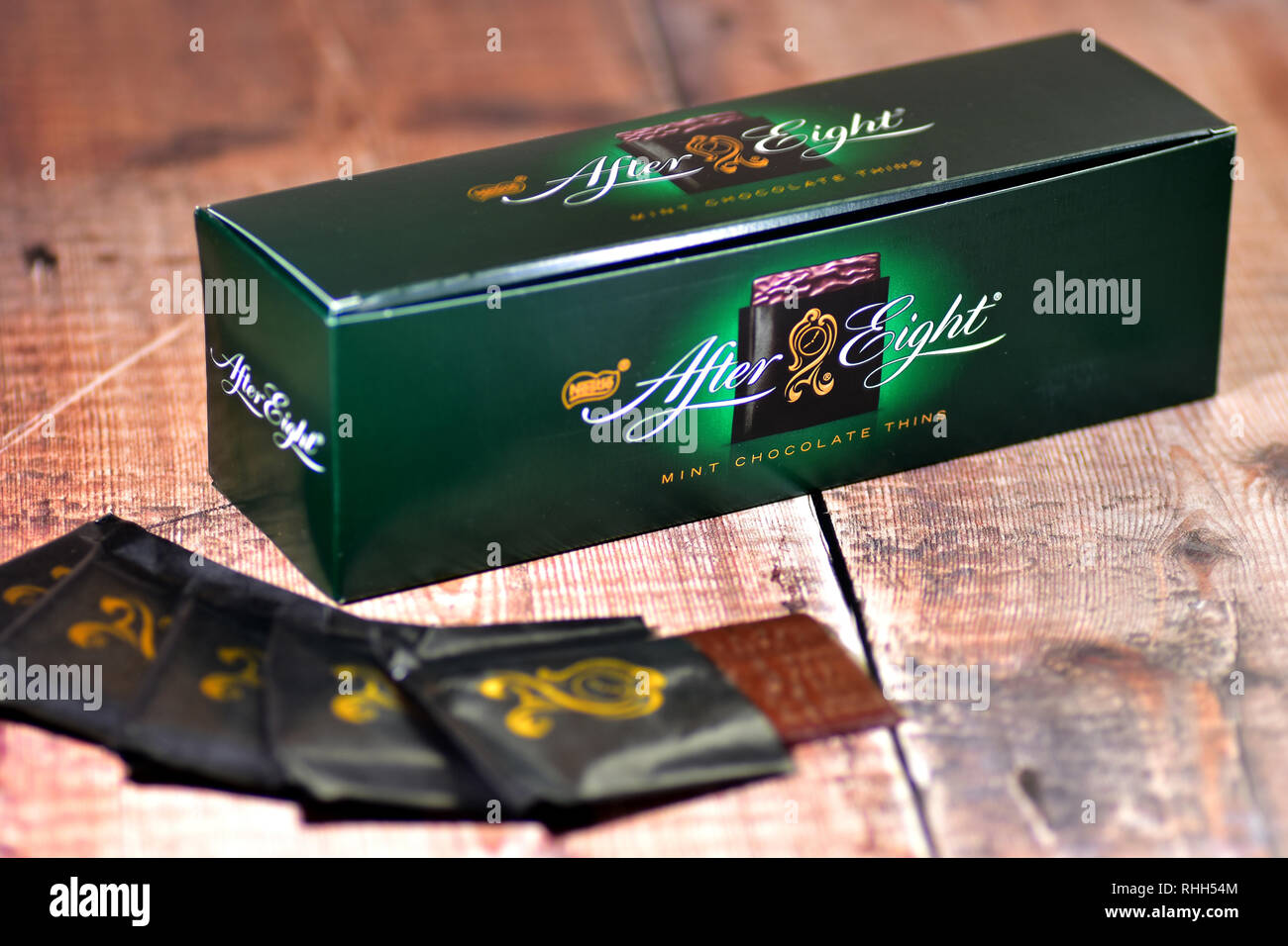 After Eight mints Stock Photo - Alamy