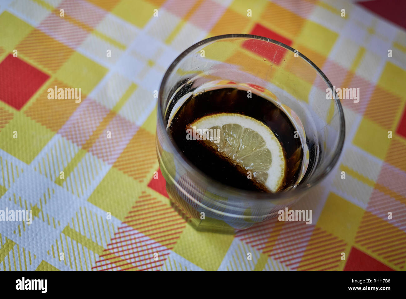 Half full glass cola hi-res stock photography and images - Alamy