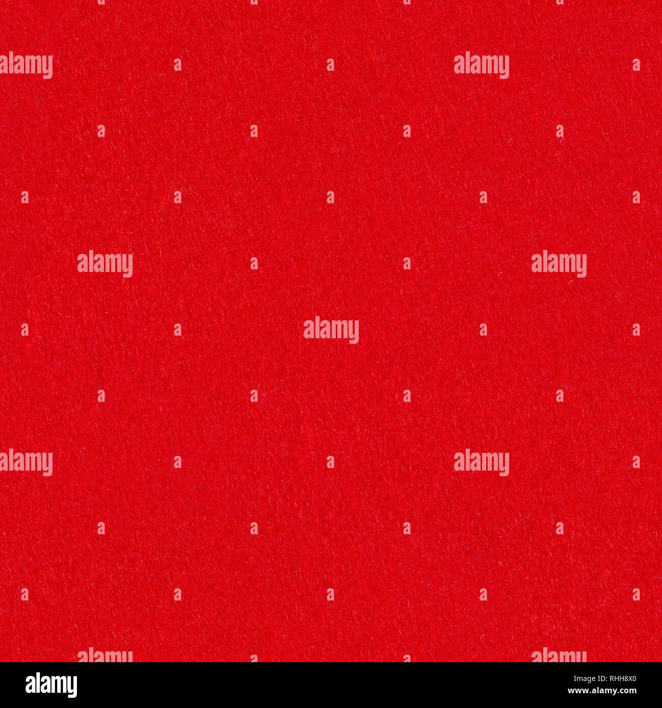 Bright red felt rough texture. Seamless square background, tile ready ...