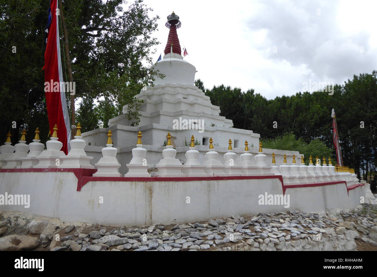 Gomang Stupa in Leh, Ladakh Stock Photo - Alamy
