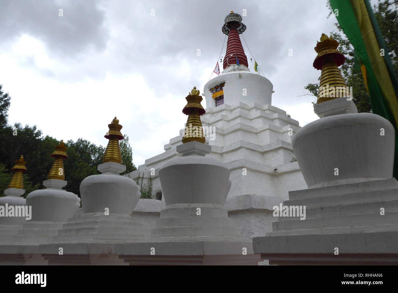 Gomang Stupa in Leh, Ladakh Stock Photo - Alamy