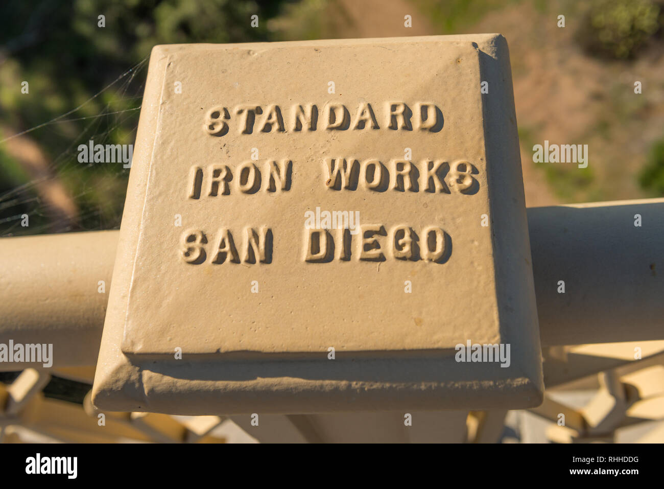 Standard iron works San Diego Stock Photo - Alamy