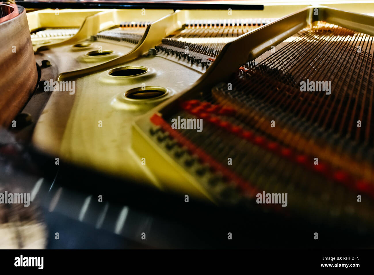 Piano mechanics abstract detail hi-res stock photography and images - Alamy