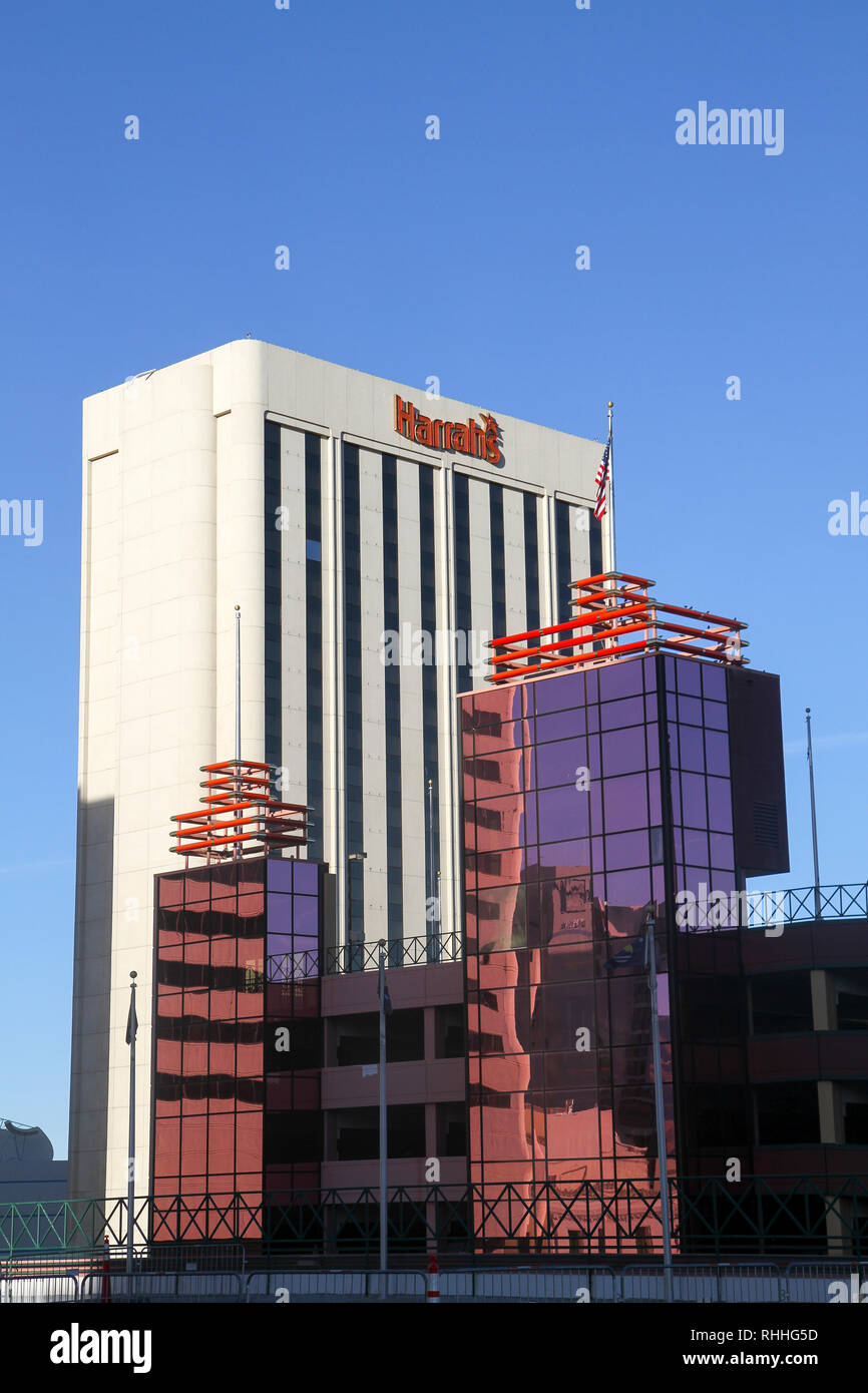 Harrah's Reno Hotel and Casino, Club Cal Neva in foreground, Reno ...