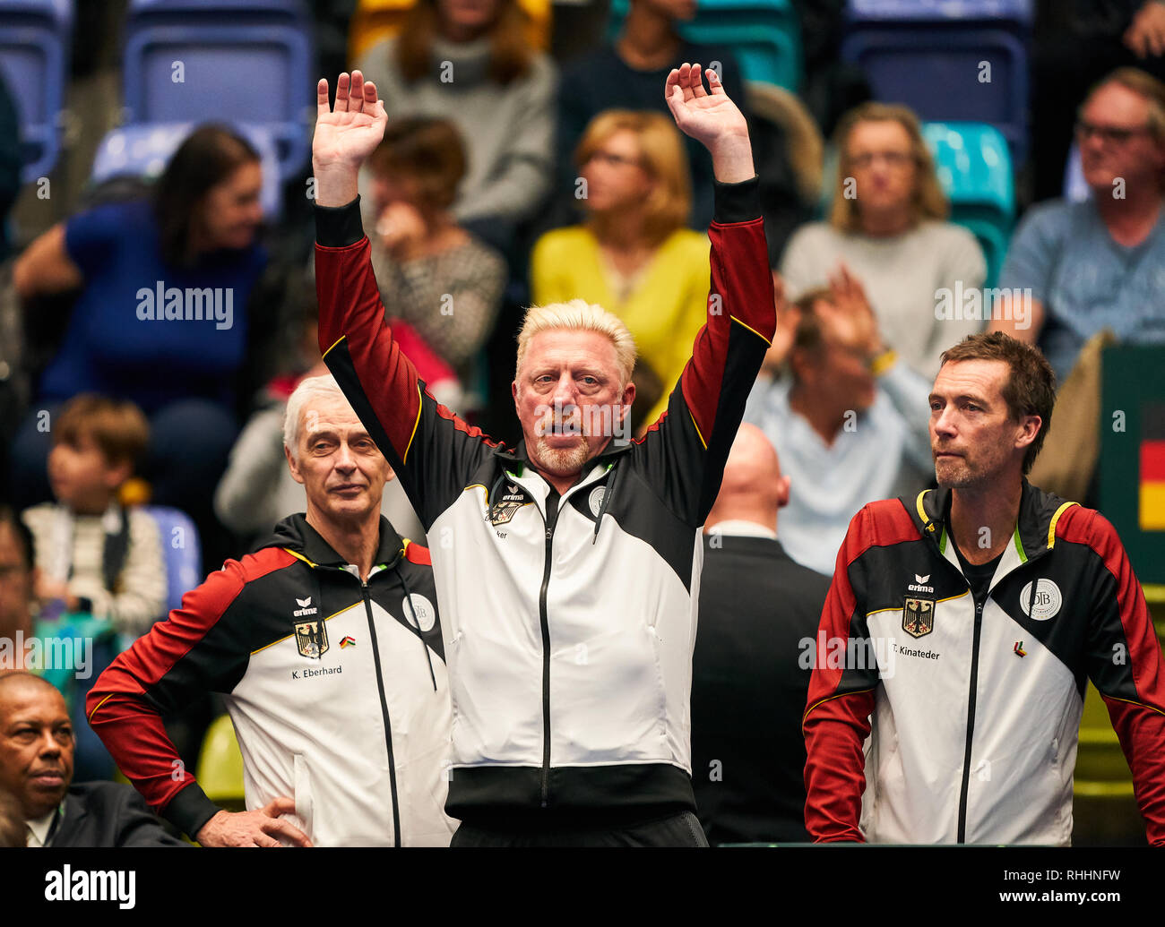 Boris becker backhand volley hi-res stock photography and images - Alamy