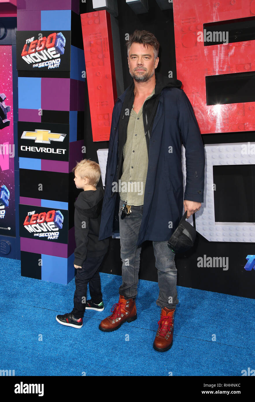 Josh duhamel and axl jack duhamel hi-res stock photography and images ...