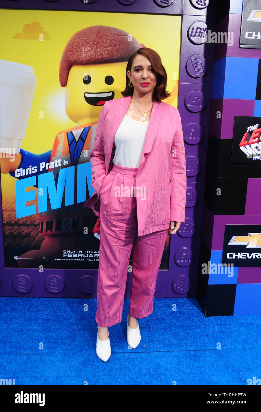 California, USA. 2nd Feb 2019. Actress Maya Rudolph attends the ...