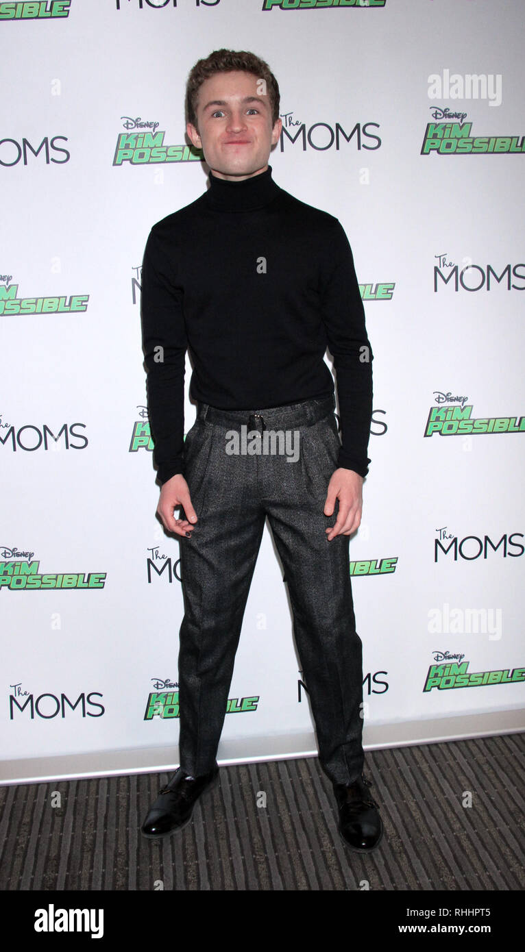 New York, USA. 2nd Feb 2019. Sean Giambrone, attend The MOMS and Disney ...