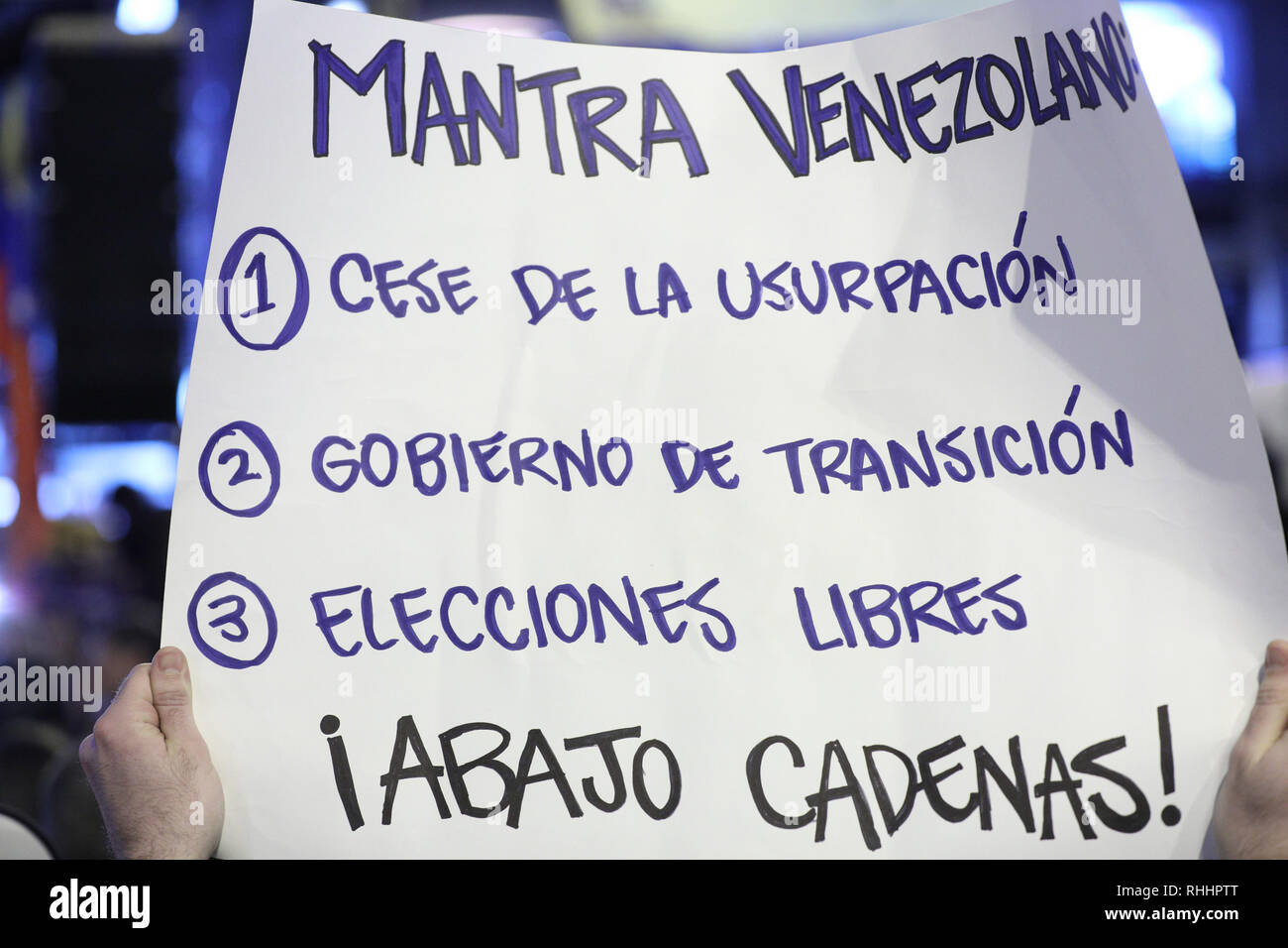 Jesus placard hi-res stock photography and images - Alamy