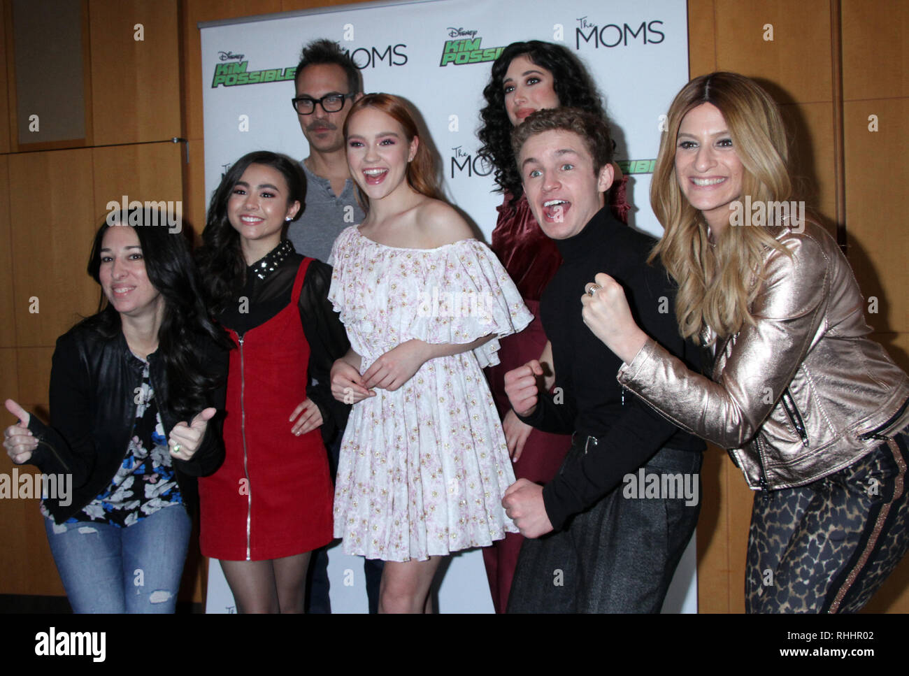 New York, USA. 2nd Feb 2019. Melissa Gerstein, Ciara Wilson, Todd ...