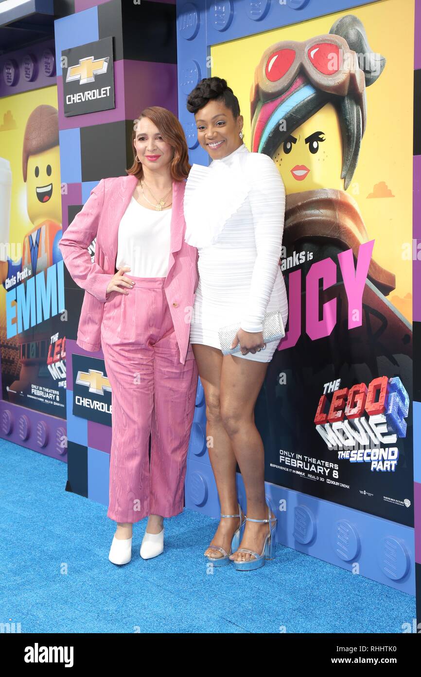 California, USA. 2nd Feb 2019. Maya Rudolph, Tiffany Haddish. "The ...