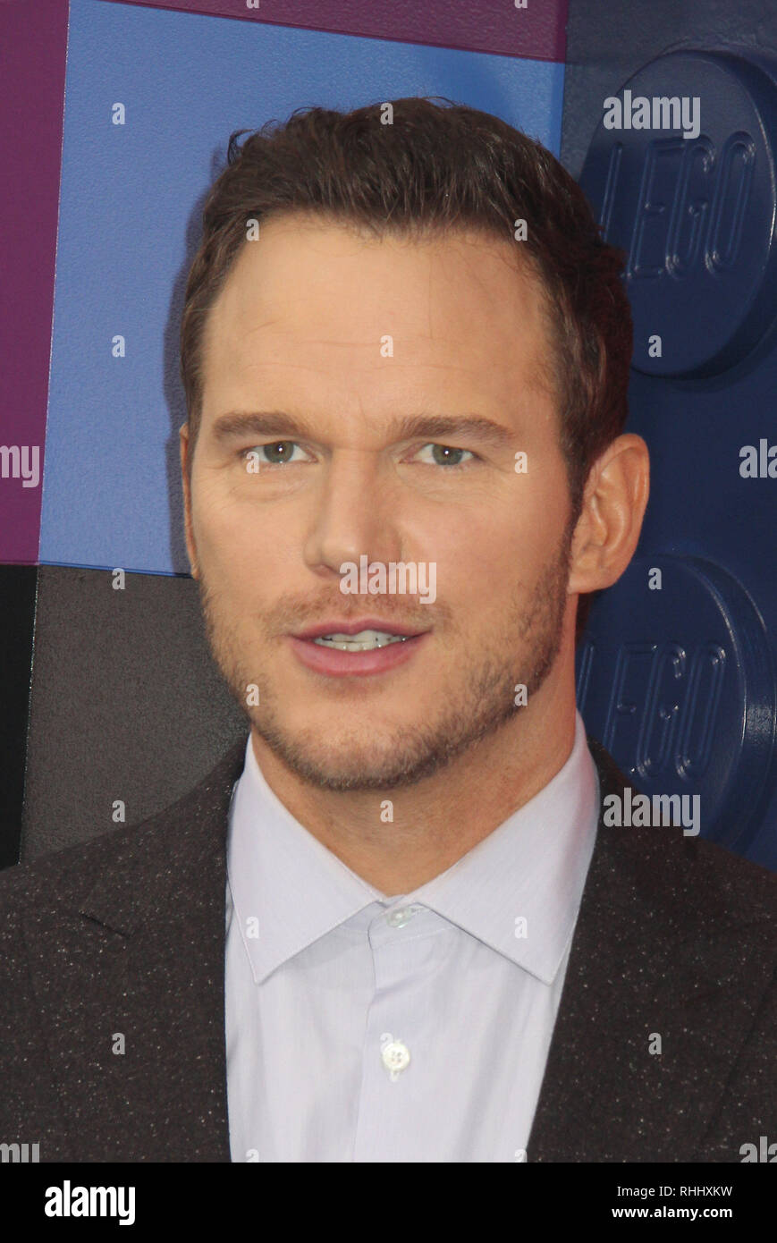 Los Angeles, USA. 2nd Feb 2019. Chris Pratt 02/02/2019 The World Premiere of "The Lego Movie 2 ...