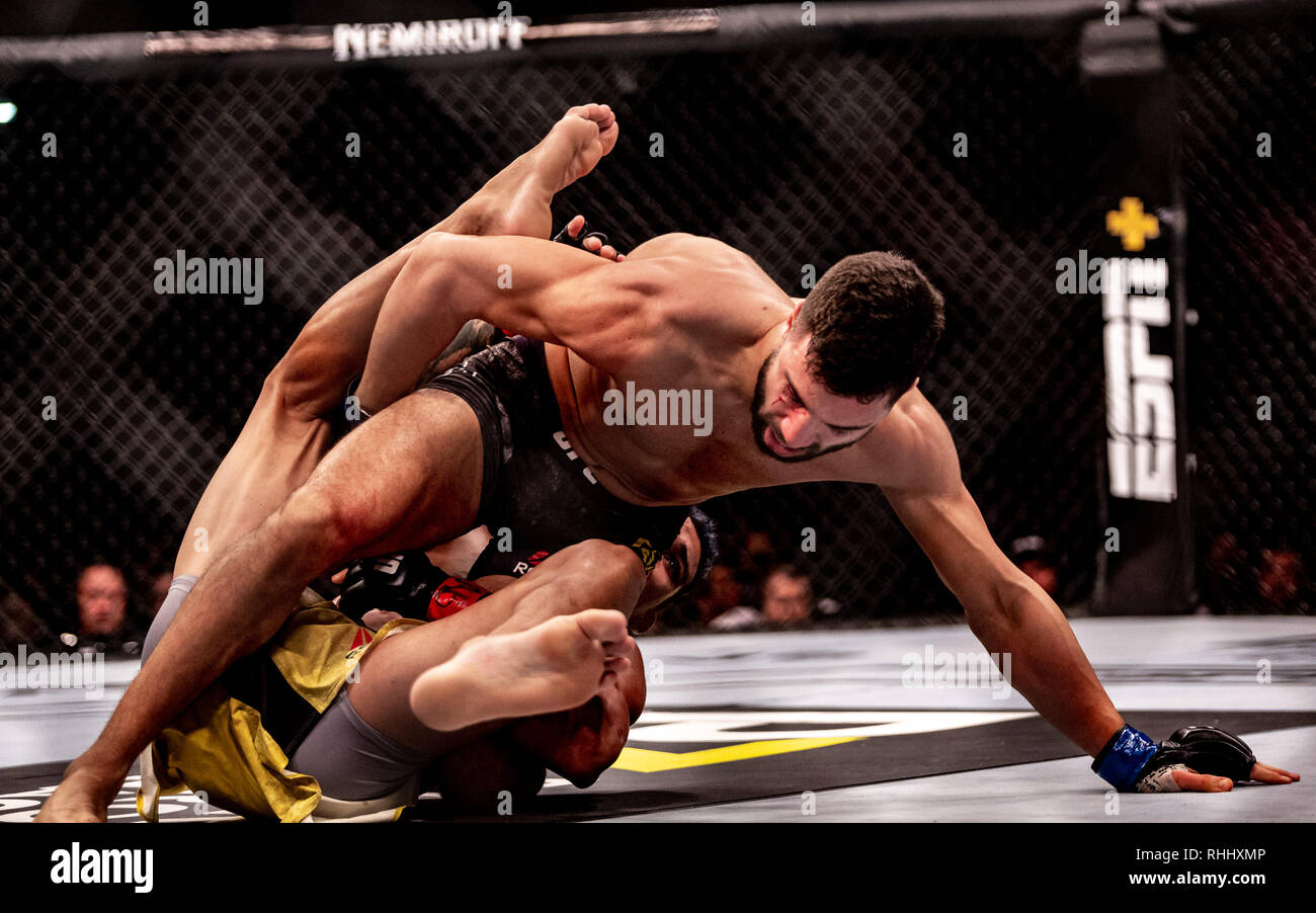 Oliveira faces David Teymur in the UFC Fortaleza main card held at Gin ...