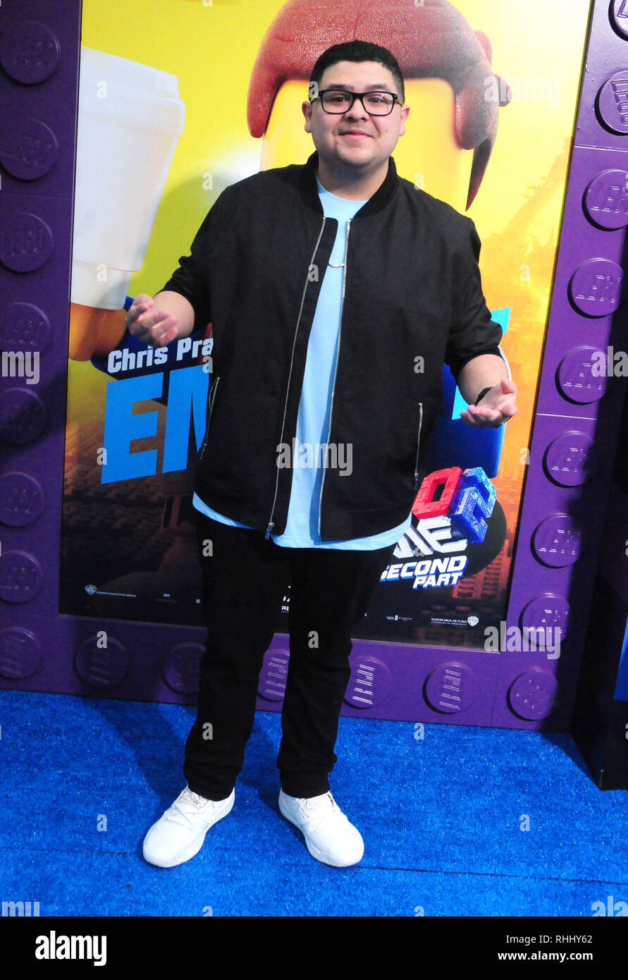 California, USA. 2nd Feb 2019. Actor Rico Rodriguez attends the ...
