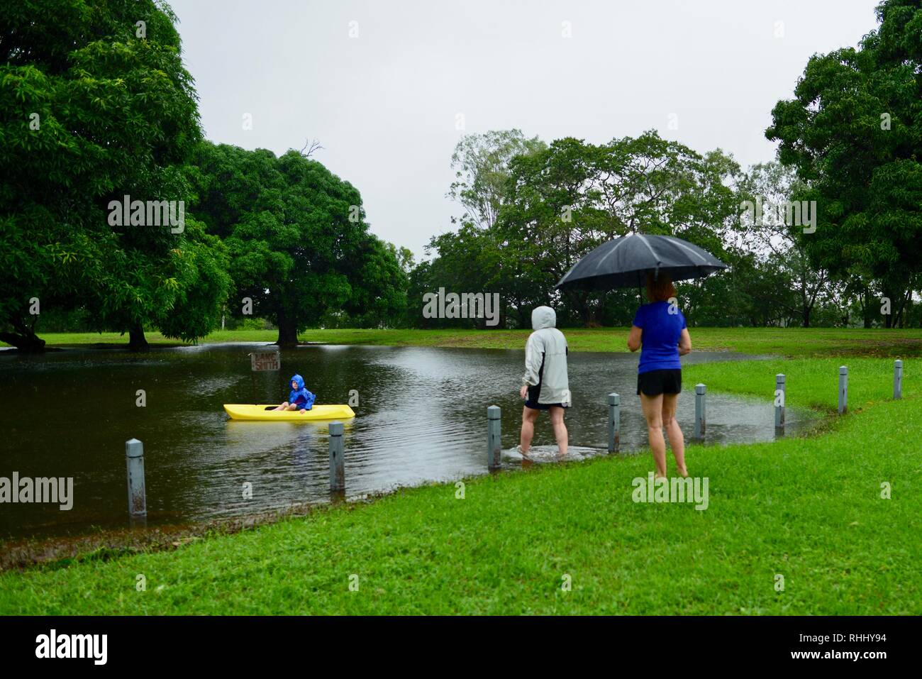 Queensland, Australia. 3rd Feb 2019. Flooding continued to worsen as ...