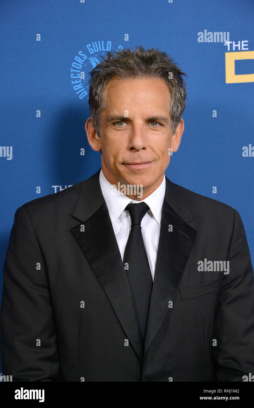 LOS ANGELES, CA. February 02, 2019: Ben Stiller at the 71st Annual ...