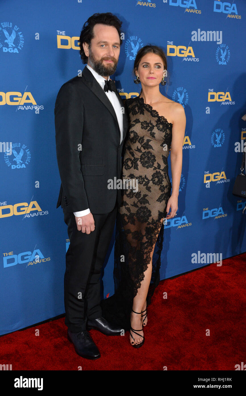 LOS ANGELES, CA. February 02, 2019: Keri Russell & Matthew Rhys at the ...
