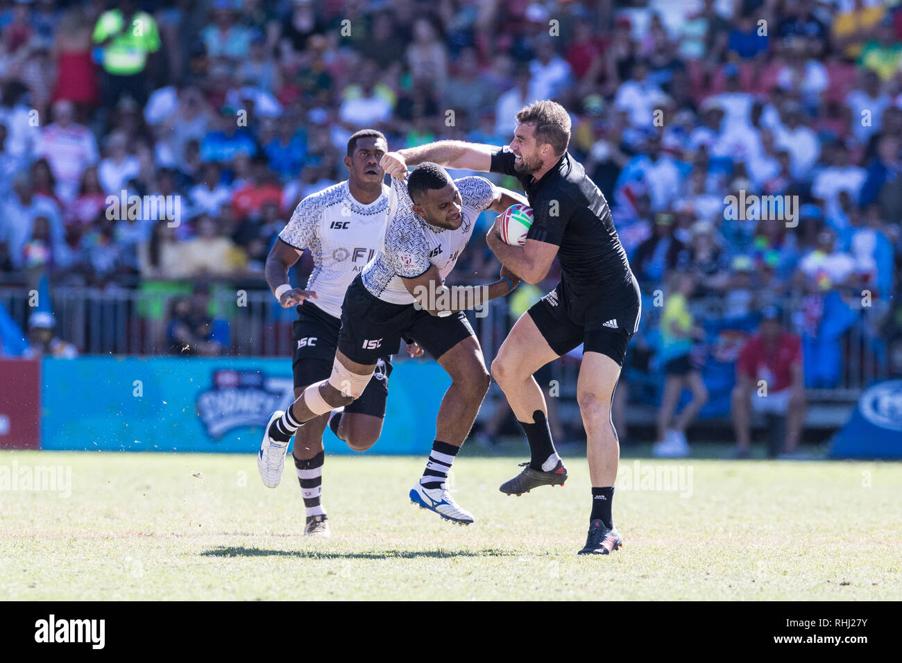 Sydney, Australia. 3rd Feb 2019. Kurt Baker of New Zealand during the ...