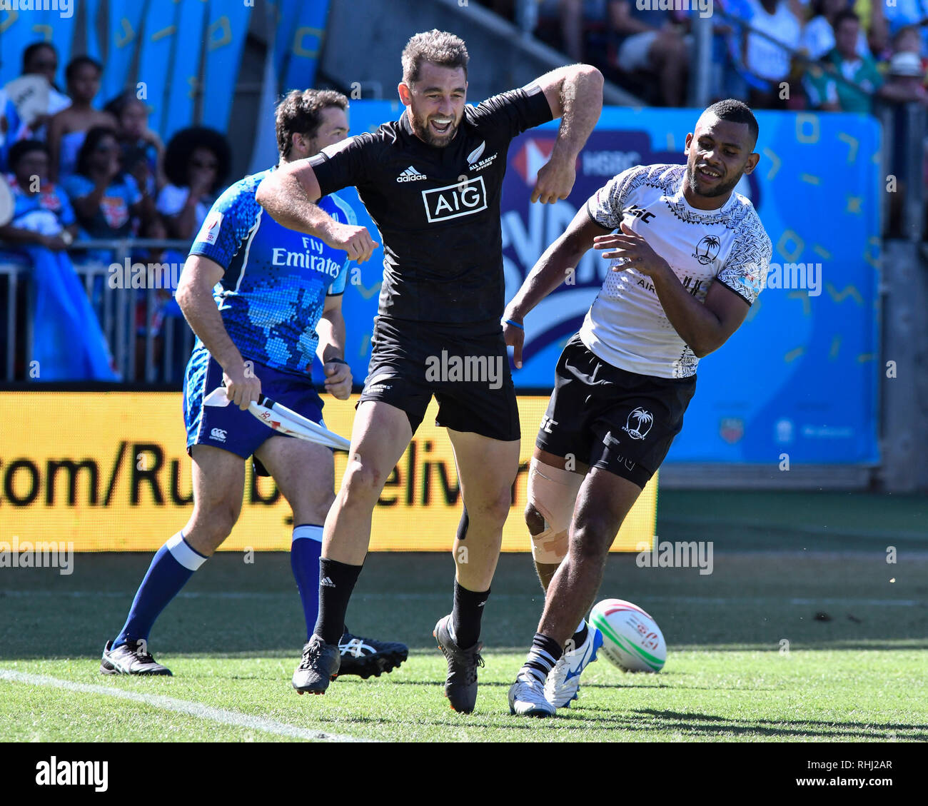 Spotless Stadium, Sydney, Australia. 3rd Feb, 2019. HSBC Sydney Rugby ...