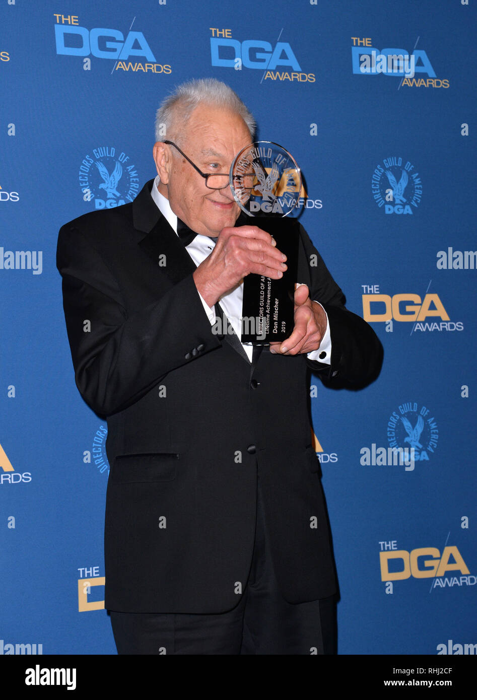 California, USA. 2nd Feb 2019. Don Mischer at the 71st Annual Directors ...