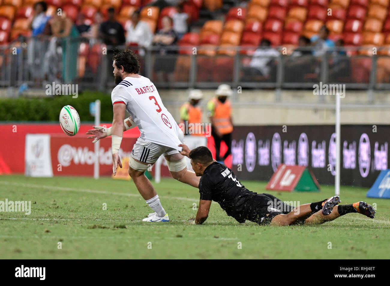 Spotless Stadium, Sydney, Australia. 3rd Feb, 2019. HSBC Sydney Rugby ...